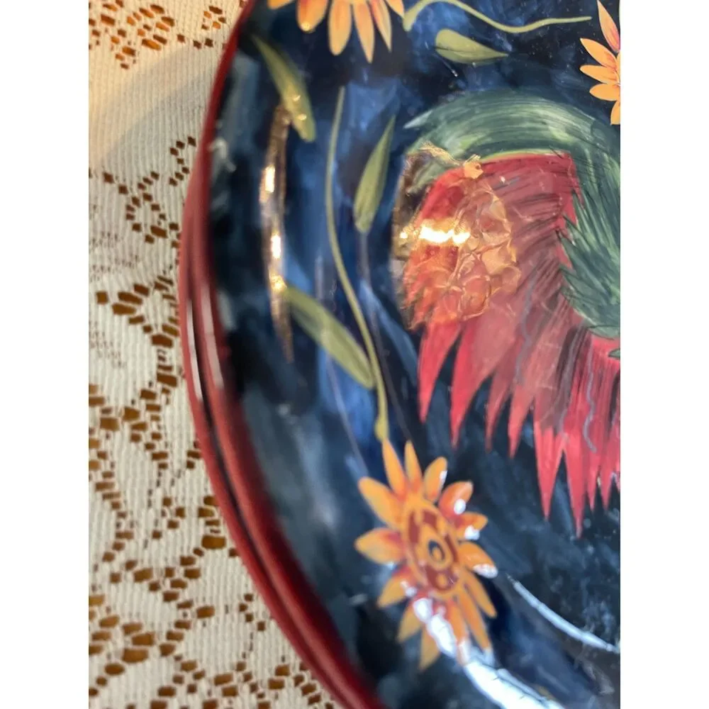 Certified International | Kitchen | Susan Winget 8s Rooster Dinner ...